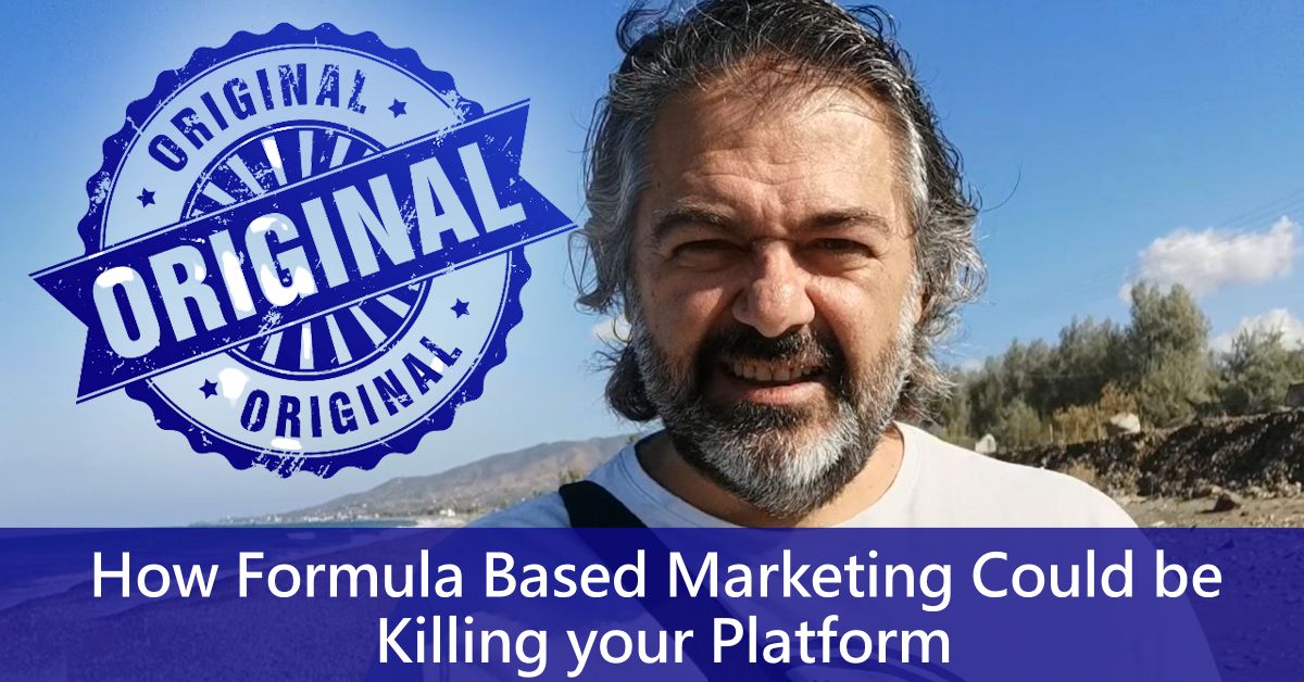How Formula Based Marketing Could be Killing your Platform - The Authentics